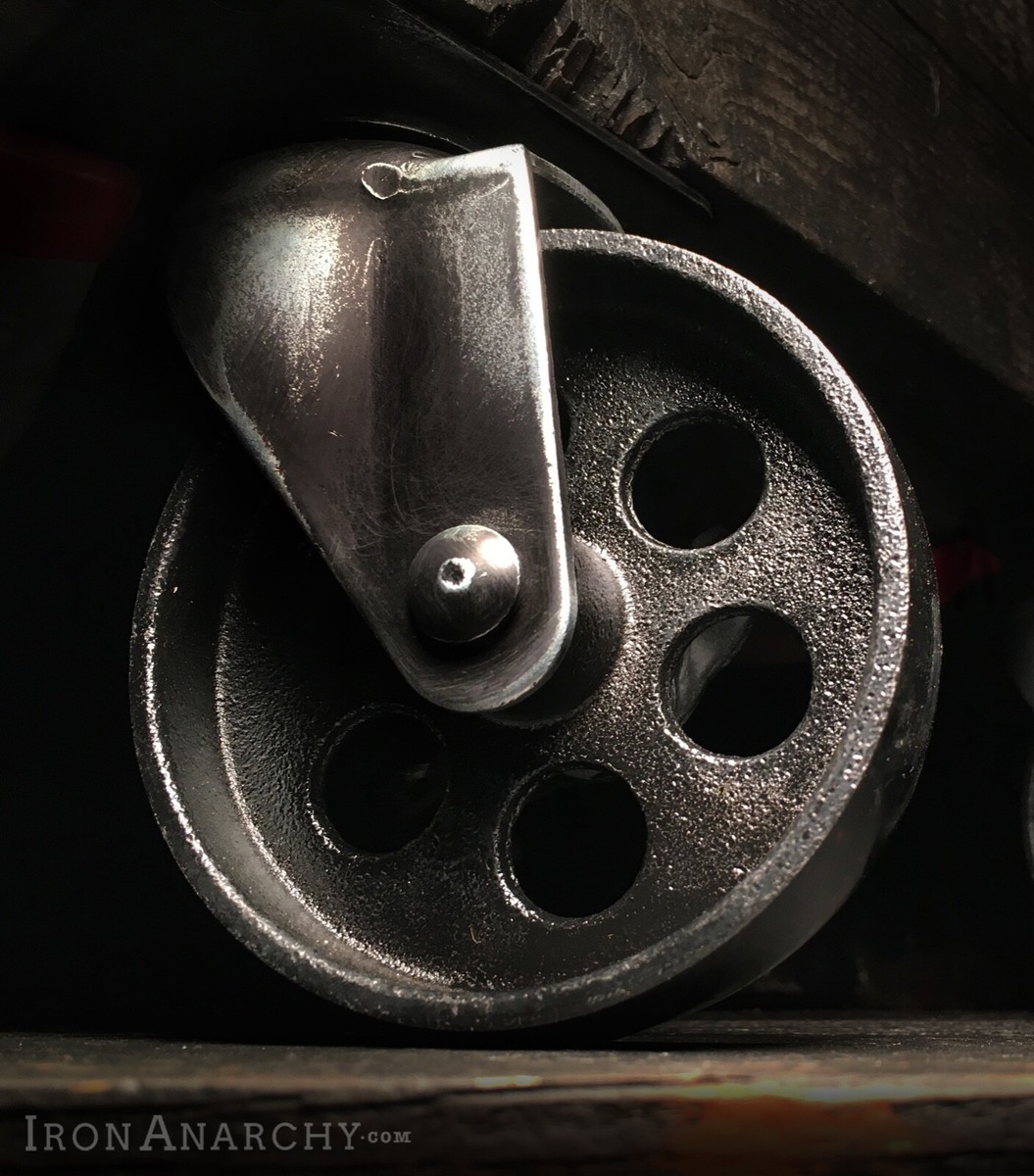 Rustic Industrial Casters