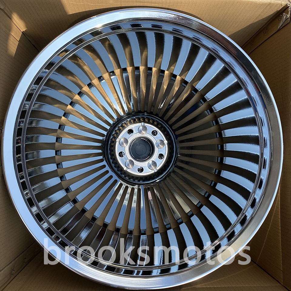 22" FORGED CHROME WHEELS RIMS FITS FOR 2016+ BMW G11 G12 7 SERIES 730 ...