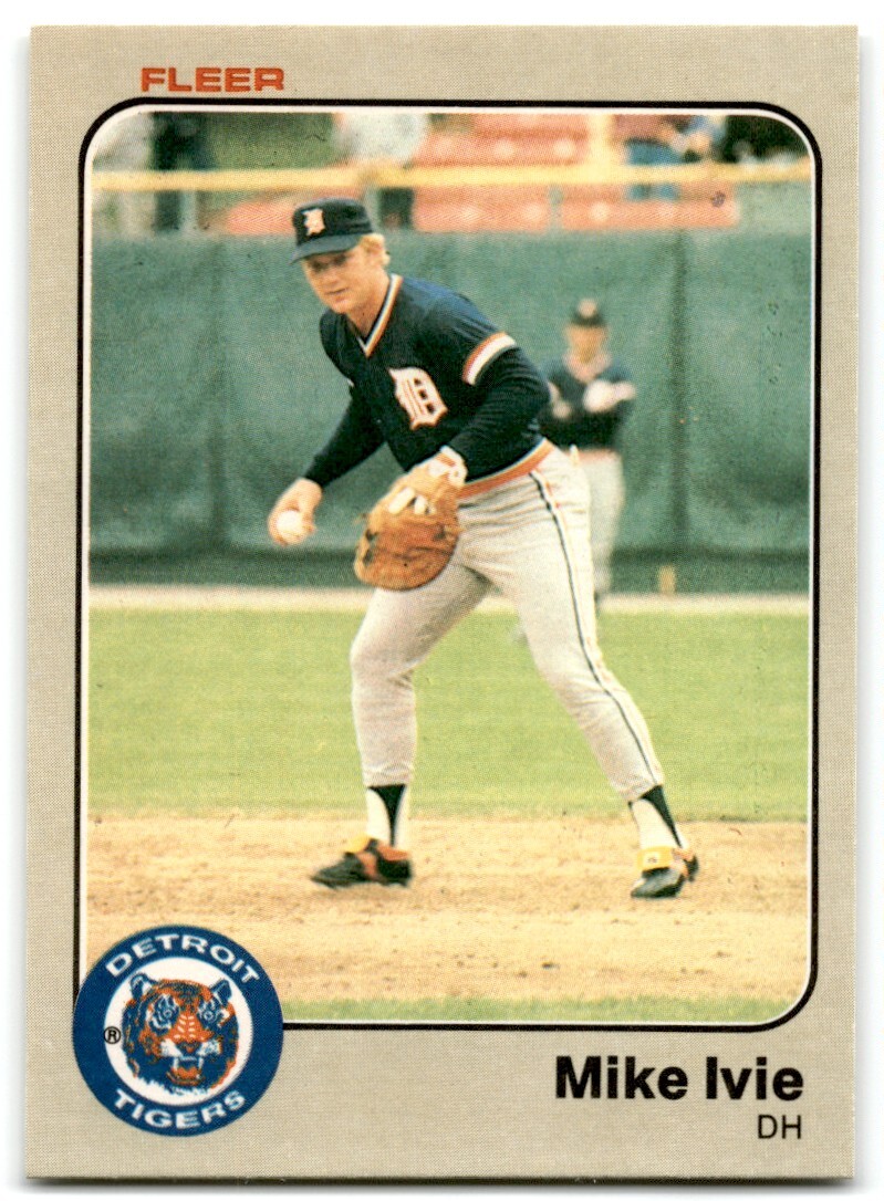 1983 Fleer Mike Ivie Detroit Tigers #331 | eBay