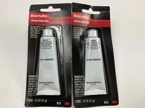 (2) 3M 913 Bondo BLUE Cream Hardener .75 OZ | eBay