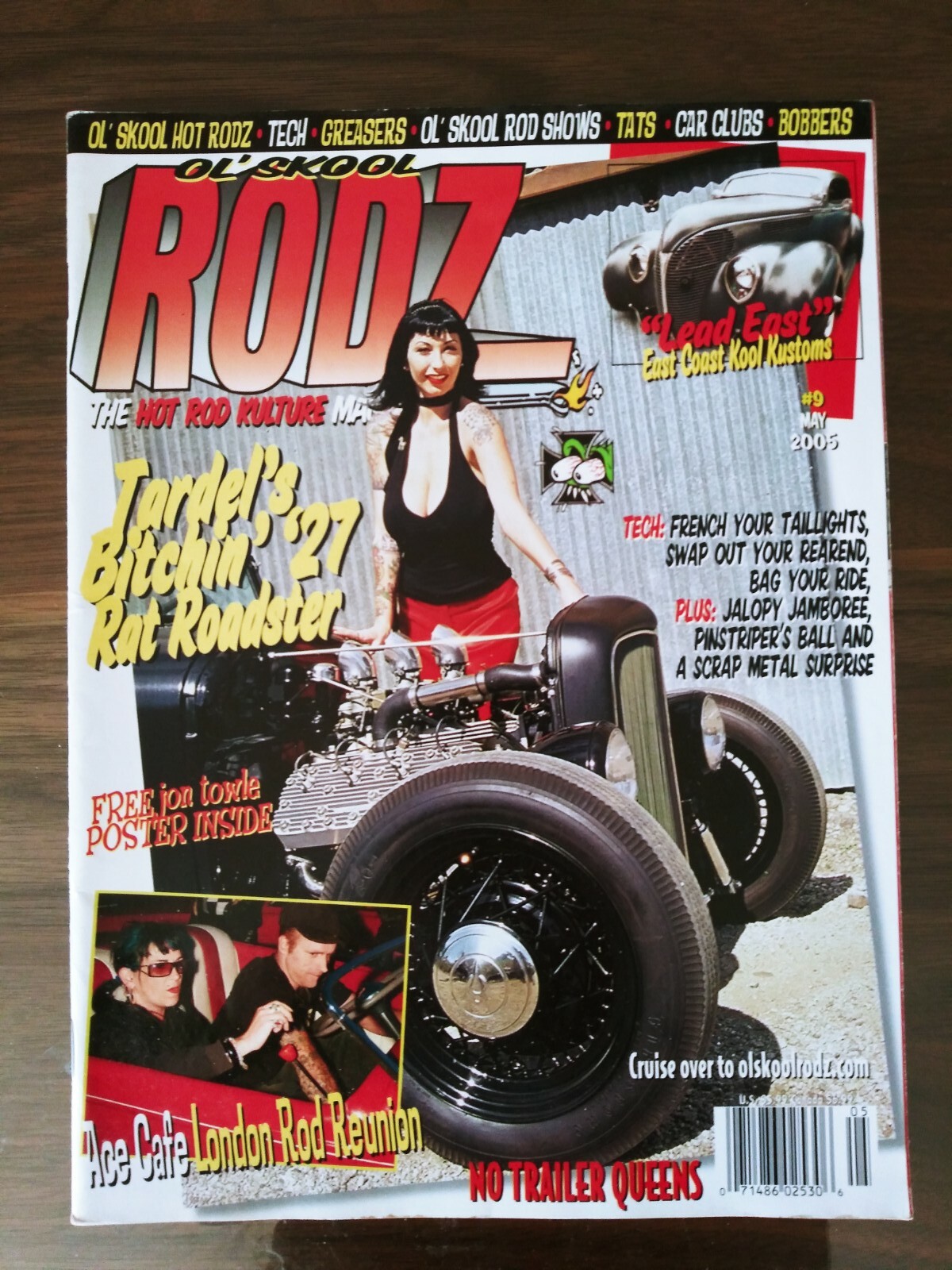 Ol' Skool Rodz Magazine Book #9 May 2005 The Hot Rod Culture Magazine W ...