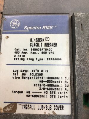 Circuit Breakers - Spectra Rms Circuit Breakers