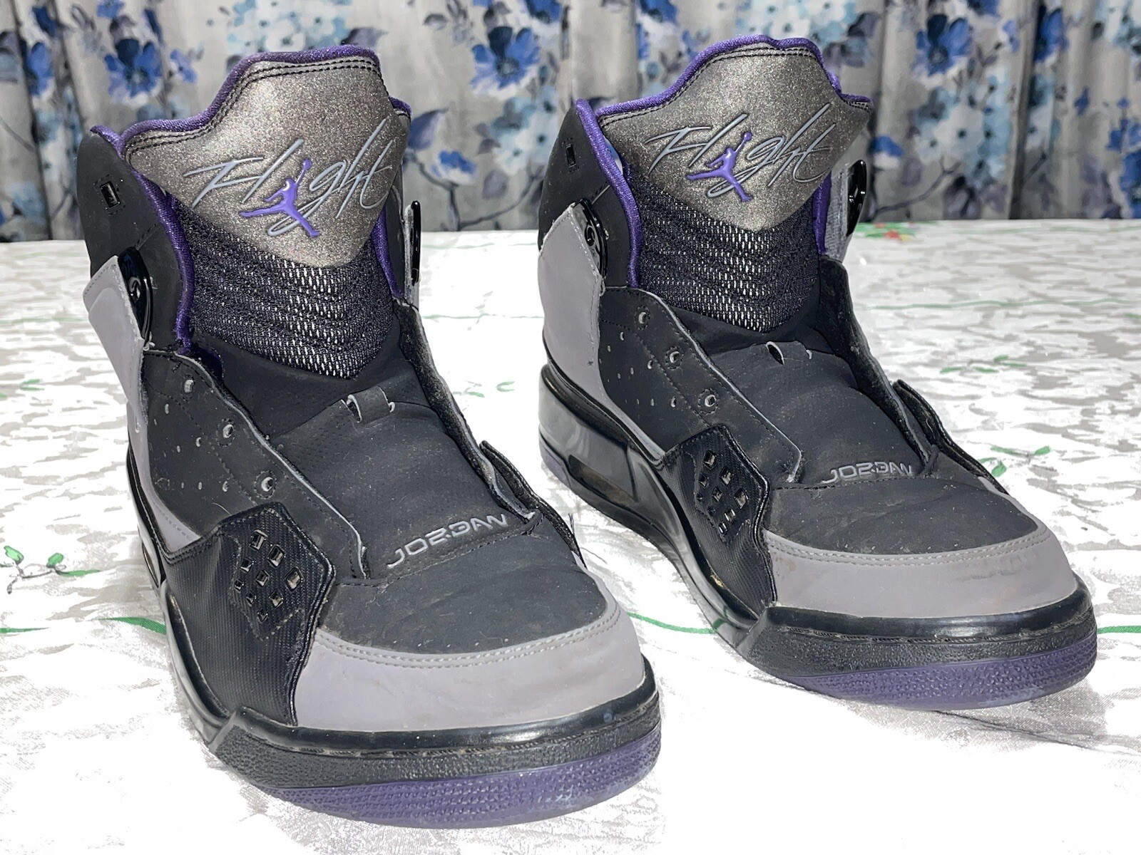 Nike Air Jordan Flight SC-1 Retro Purple Black 407492… - Gem