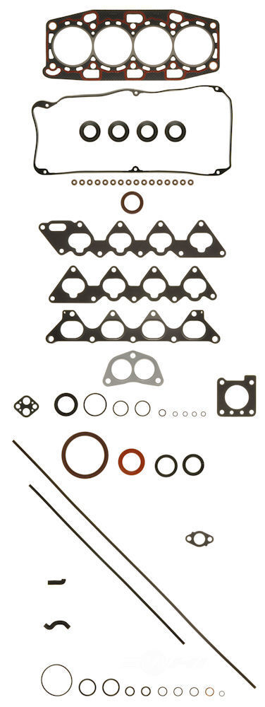 Engine Gasket Set-Base, GAS, SOHC, FI, Natural, 16 Valves, Sedan Ajusa ...