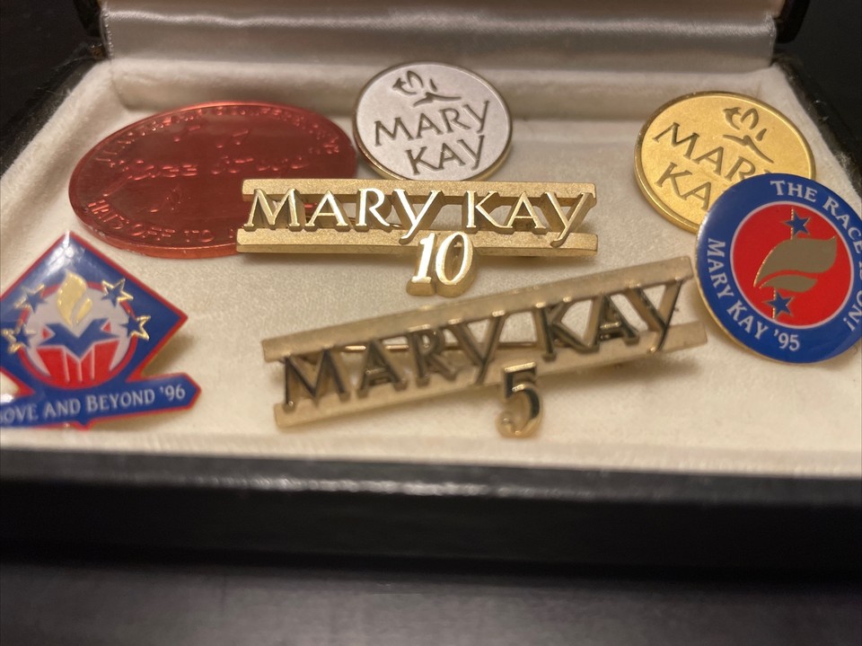 7 Mary Kay Pins / Token Vintage Consultant | eBay