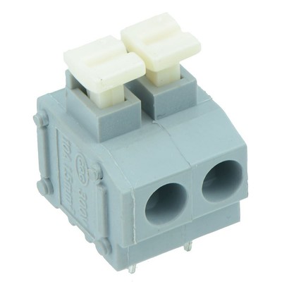 10 x 2-Way Screwless 5.00mm Terminal Block | eBay