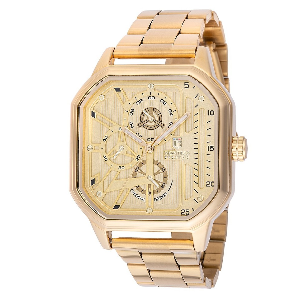 Invicta X Montres Prestige Men's Gold-tone Watch 42mm MPW-0103 New! | eBay