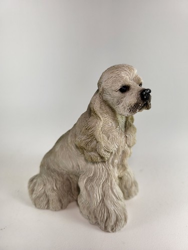 Living Stone Cocker Spaniel Figurine Fawn Med 1994 High Quality Resin ...