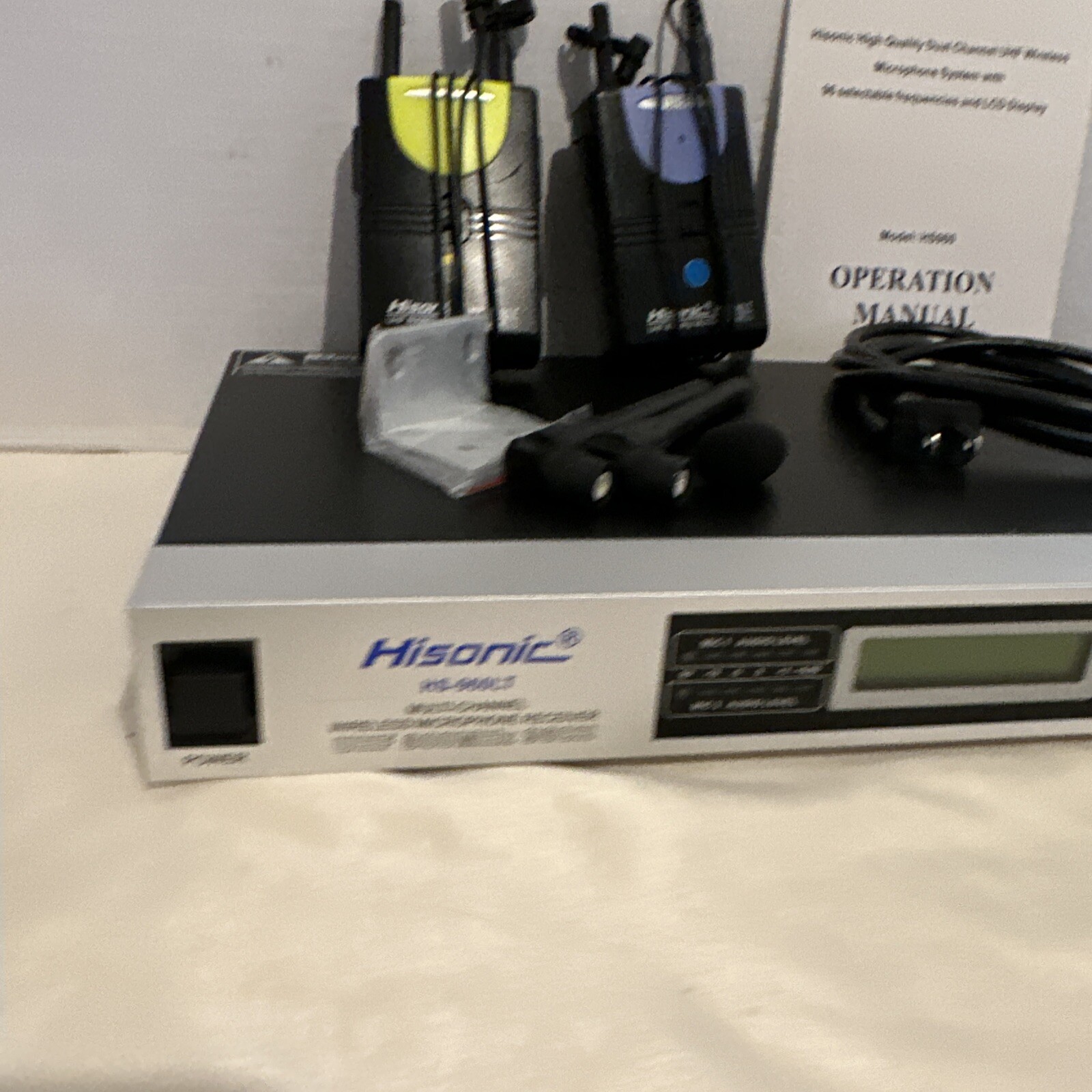 Hisonic Hs-2388 Multi Channel Wireless Microphone Receiver UHF 252mhz ...
