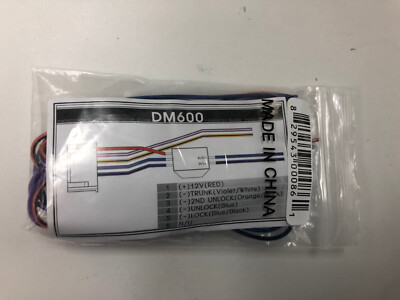 NEW Compustar CM Series DM600 6 Pin Door Lock Trunk Car Alarm Wire ...