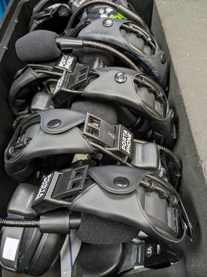 PortaPhone TD-900 6 Coach Headset System for Football Coaches | eBay