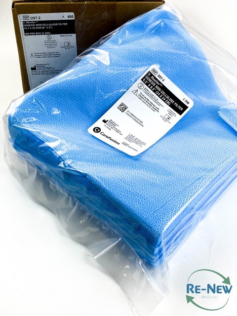 DST-3 CareFusion Genesis Non-Cellulose Filter Paper 9.5" .5" 1000/bx ...