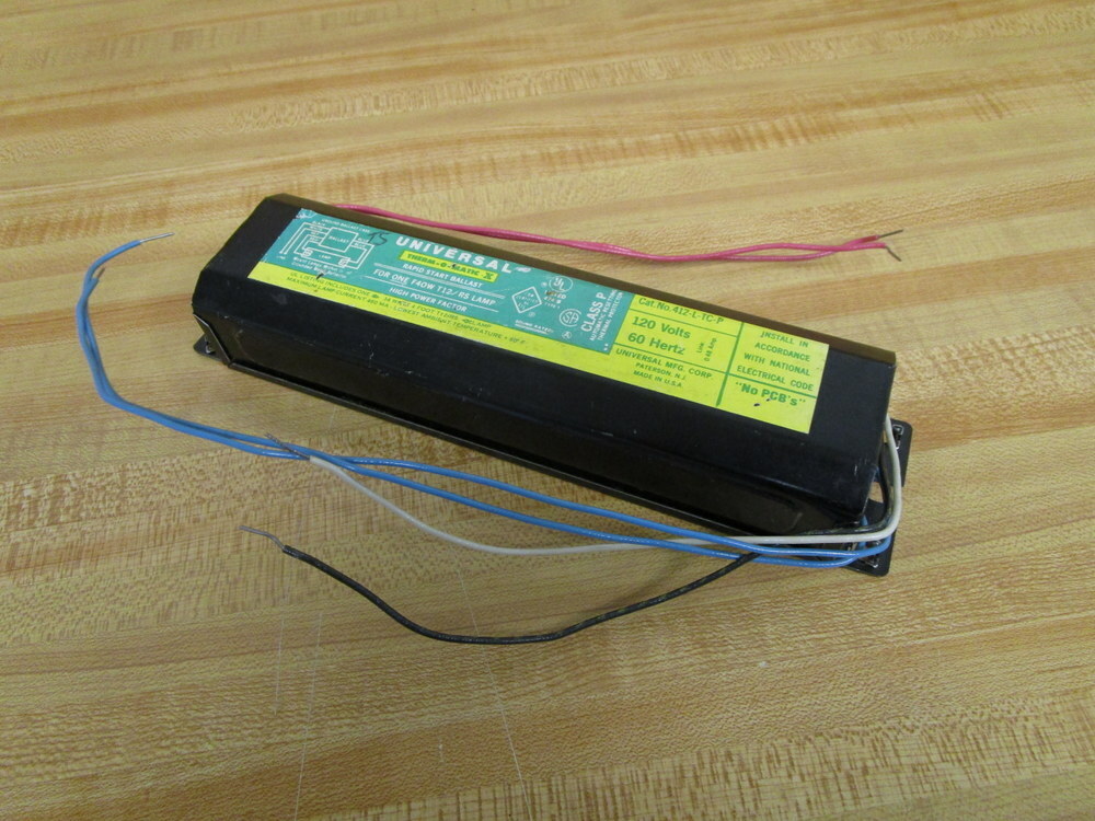 Universal Ballasts 412-L-TC-P 412LTCP S48N for sale online | eBay