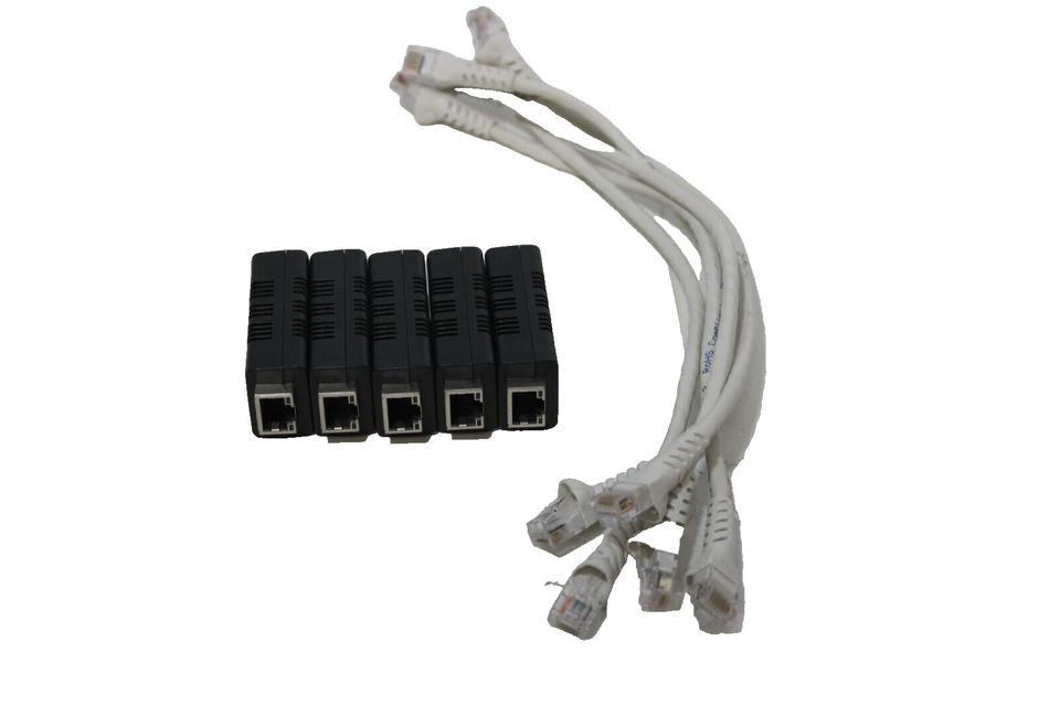 PL-PA011 Phylink Adapter-Convert RJ11 to RJ45 - 10Mb LAN Media w/patch ...