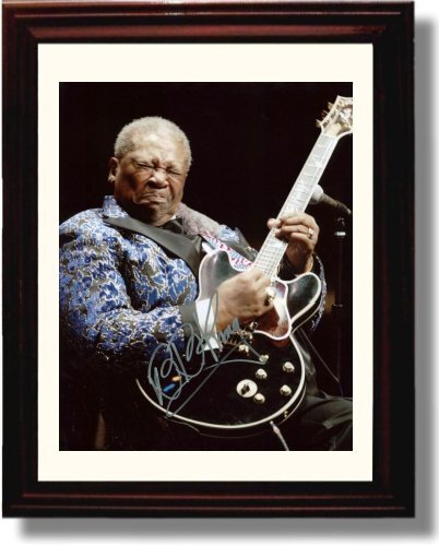 8x10 Framed BB King - Hitting the Note - Autograph Promo Print | eBay