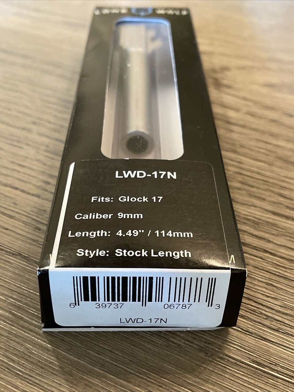 LONE WOLF fit GLOCKs 17 GEN1-4 9MM MATTE STAINLESS BARREL LWD-17N GEN3 ...