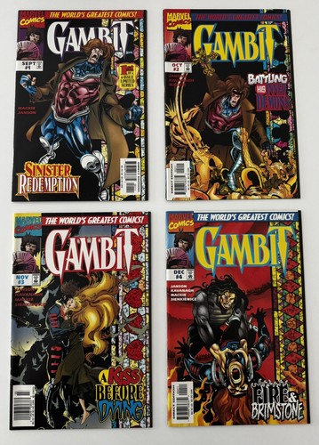 GAMBIT 1-4 (1997) COMPLETE MINI SERIES “SINISTER REDEMPTION” | eBay