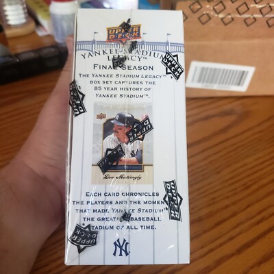 Upper Deck Yankee Stadium Legacy Final Season 100 Card Baseball Set ...