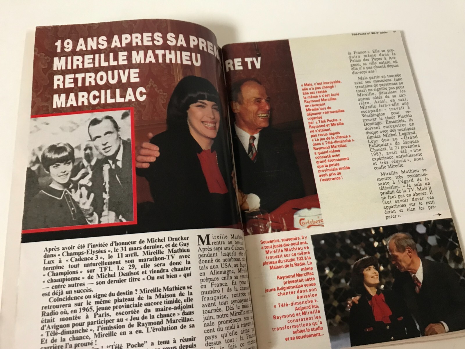 TELE POCHE n°950 - 1984 - MIREILLE MATHIEU - ALAIN BARRIERE - PAUL ...