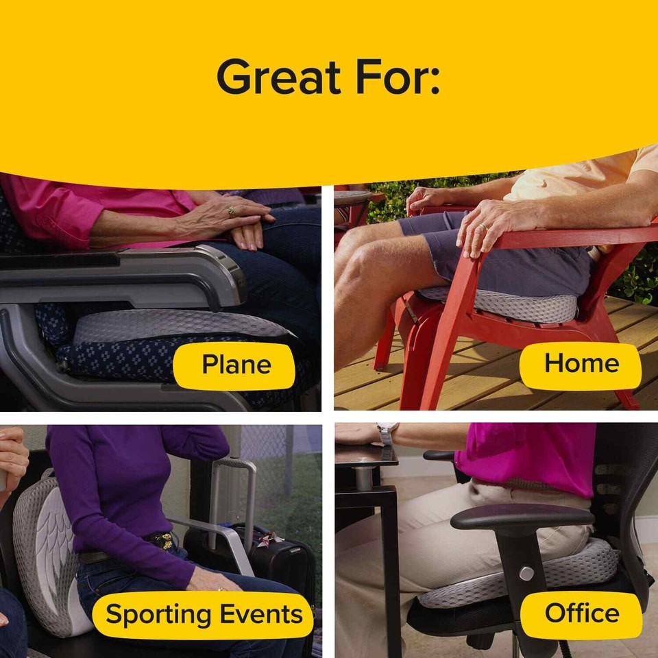 Angel Ride Auto Cushion With Memory Foam, AS-SEEN-ON-TV, Advanced ...