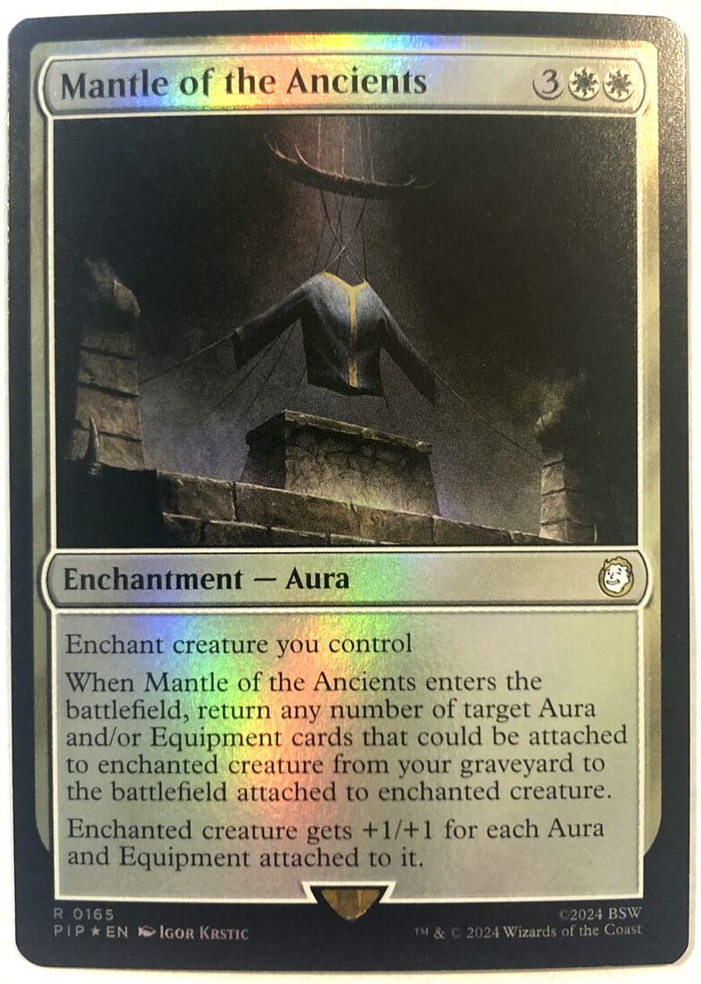 MTG Mantle of the Ancients *FOIL* Universes Beyond: Fallout 0165 NM | eBay