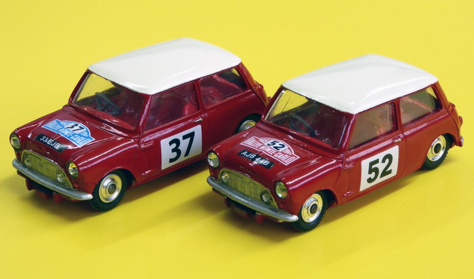 Corgi Rally Mini Monte Carlo etc Rally sticker decal reproductions ...