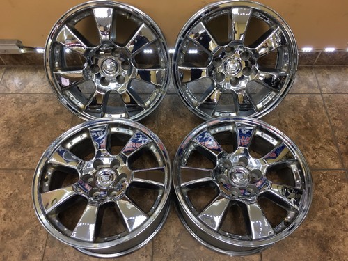 20" 20 inch Chrome Cadillac Escalade Wheels Rims 4set 4-set | eBay
