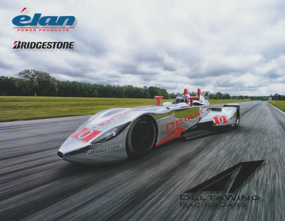 2013 DeltaWing Racing Elan P1 IMSA ALMS Hero Card KATHERINE LEGGE | eBay