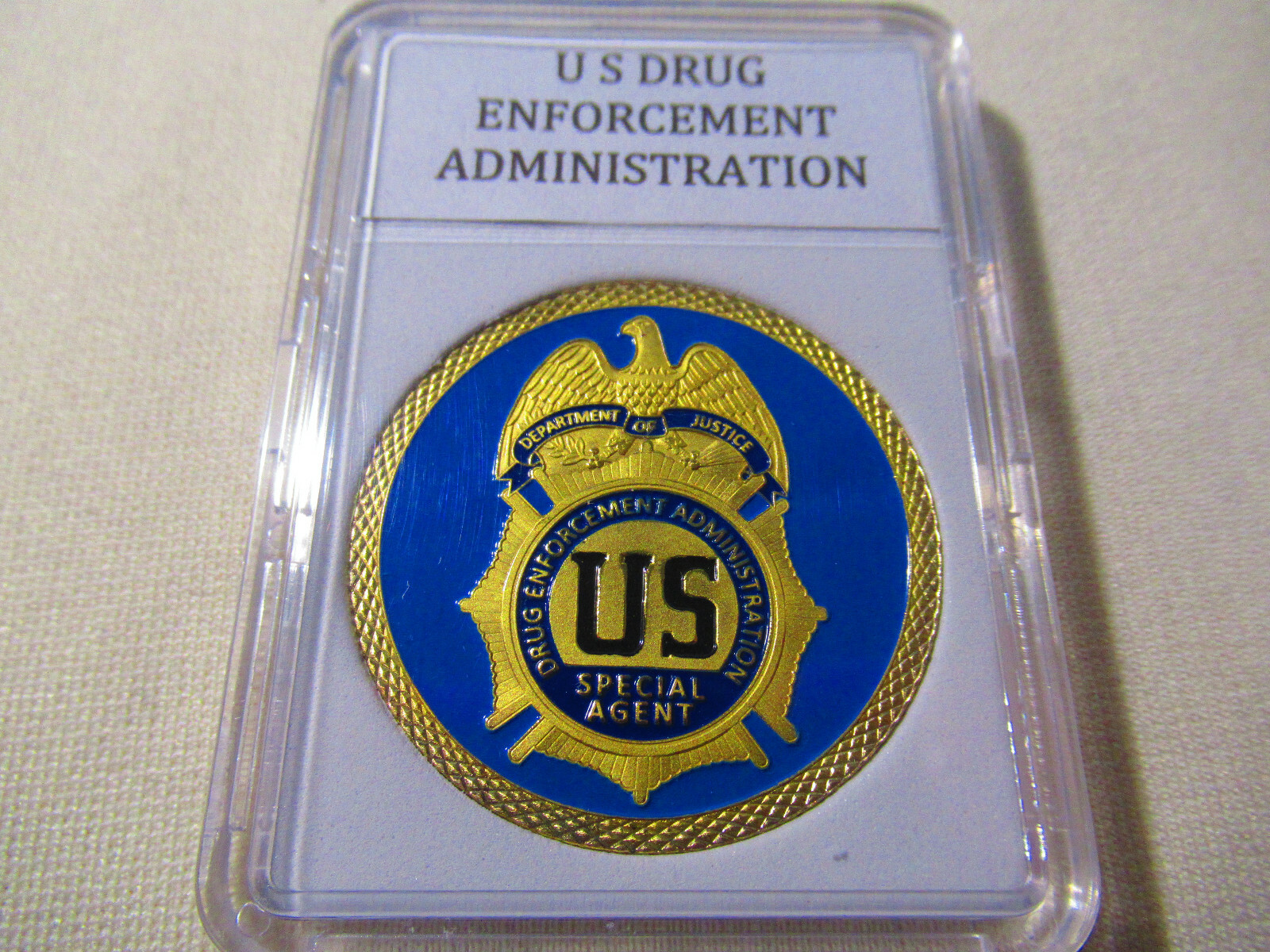 U S DRUG ENFORCEMENT ADMINISTRATION (DEA) Challenge Coin | eBay