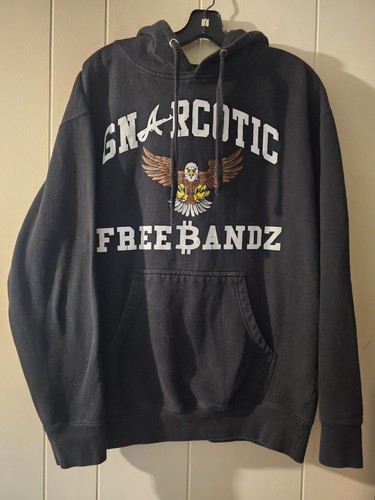 Gnarcotic Gang Rap Freebandz X Future Label Merch Rapper Hoodie Sz L | eBay