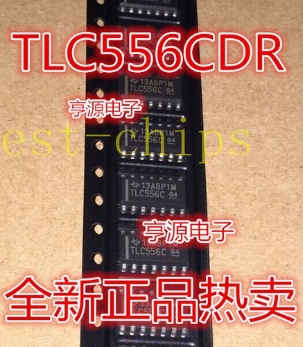5PCS TLC556CDR IC OSC TIMER DUAL 2.1MHZ 14-SOIC TLC556 TLC556C 556C ...