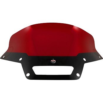 KLOCK WERKS KWW-02-0622 Kolor Flare Sport Windshield - 6" - Red ...