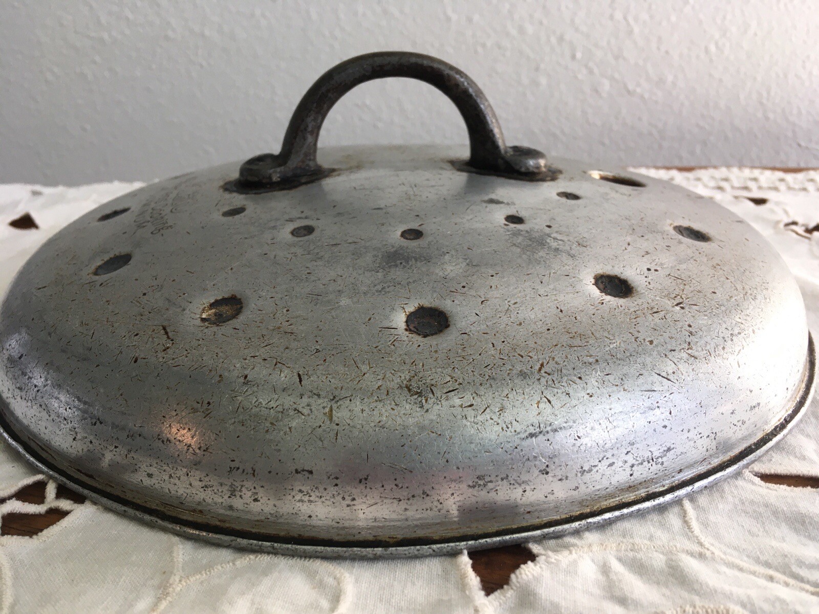 Vintage 1920’s LID ONLY VIKO Waterless Cookware ALUMINUM RUSTIC ...
