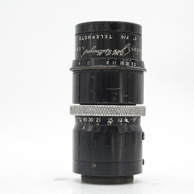 J. H Dallmeyer London 4" f/4 C Mount Cine Lens - Good condition | eBay