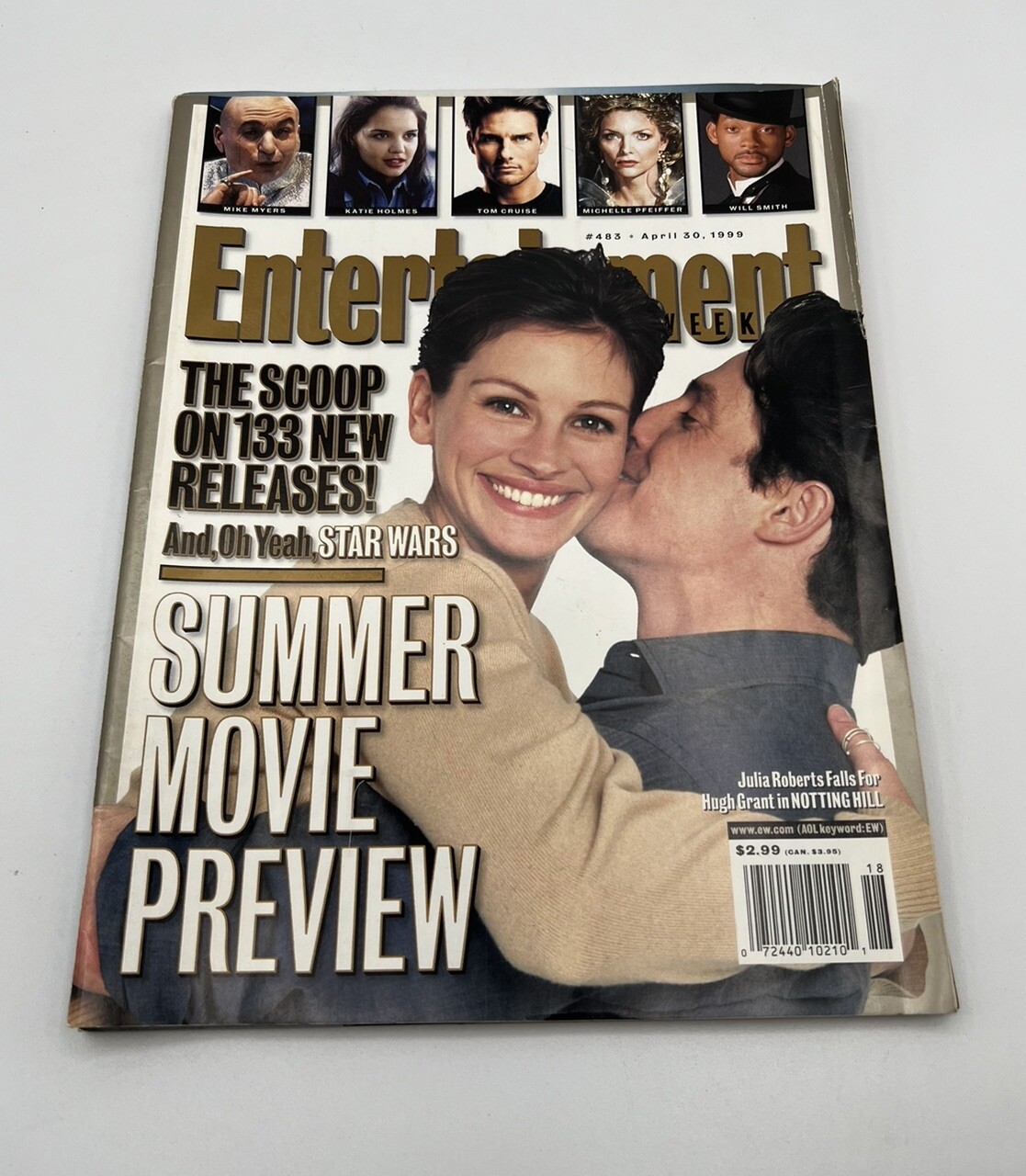 Set Of 2 Entertainment Weekly Magazines April 1999 And May 1996 | eBay