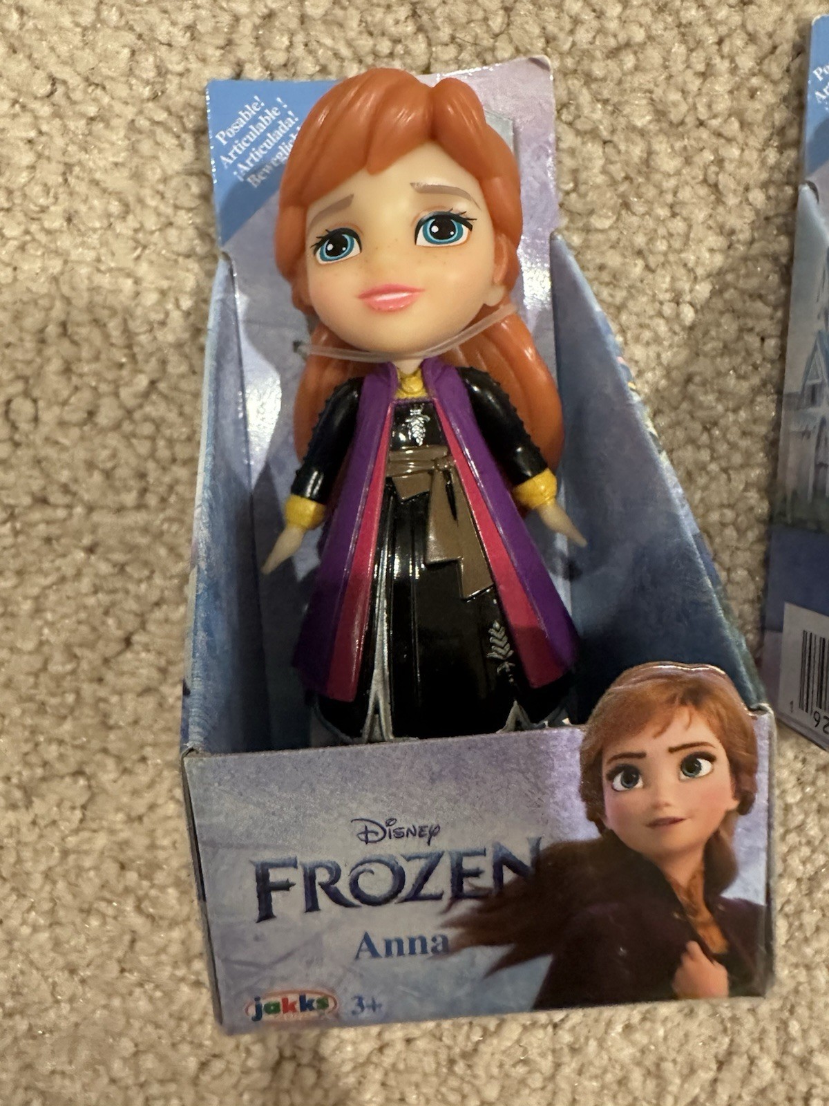 Disney MINI PRINCESS Queen Elsa and Anna 3.5 | eBay