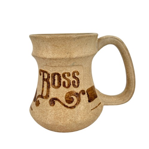 Pottery Craft USA Boss Mug Coffee Cup Stoneware Art Pottery Mid Century ...