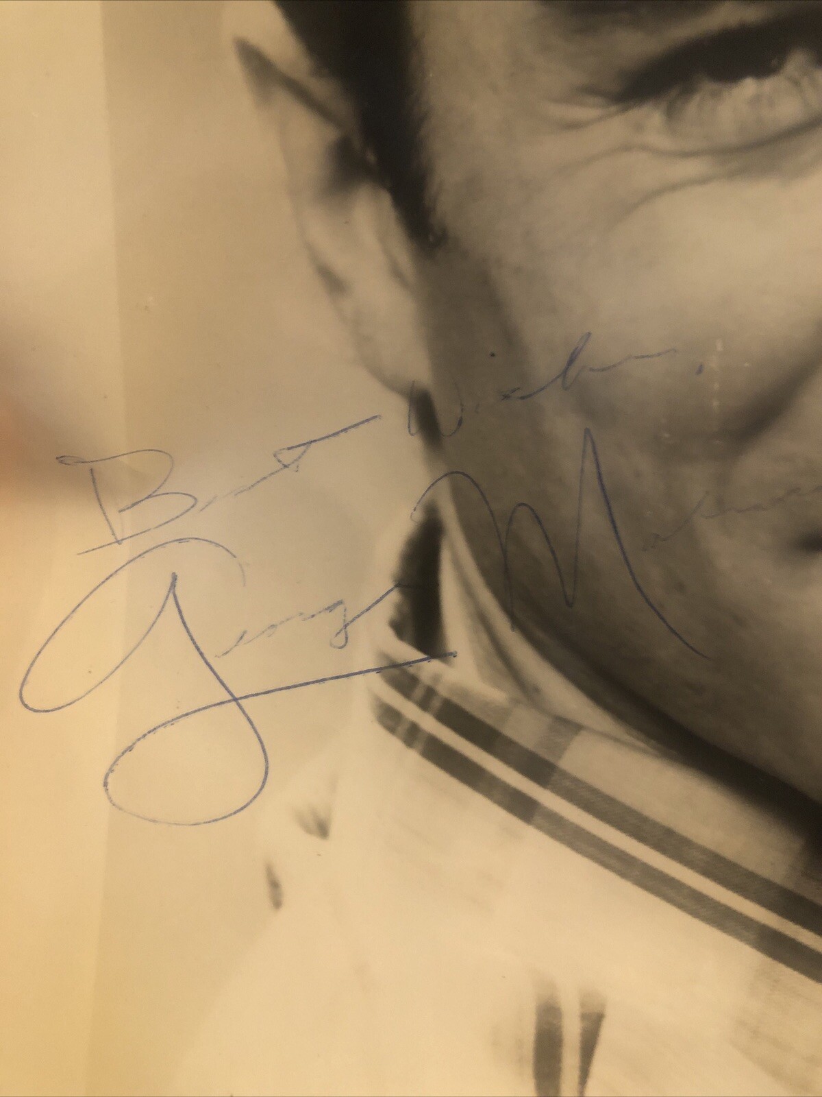 George Maharis autographed signed 8x10 photo Route 66 VINTAGE DONE 60s ...