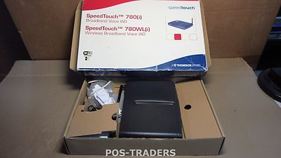 Router WiFi Thomson Speedtouch ST780i WL 4-Port VoIP DSL Modem USED ...