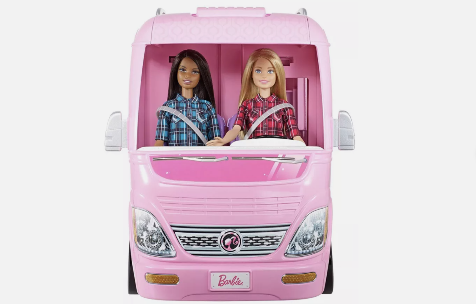NEW Barbie Dream Camper Van PlaySet Pool Water Slide Doll Caravan Gift ...