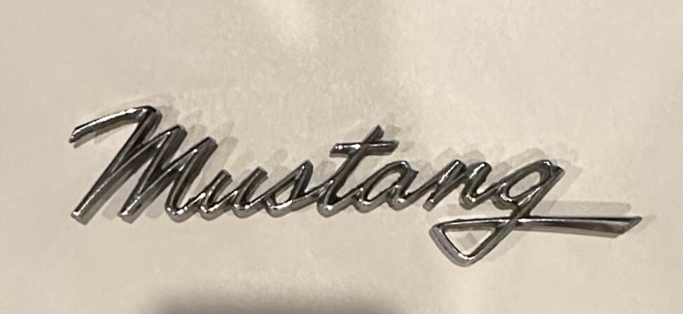 1968 Mustang Logo