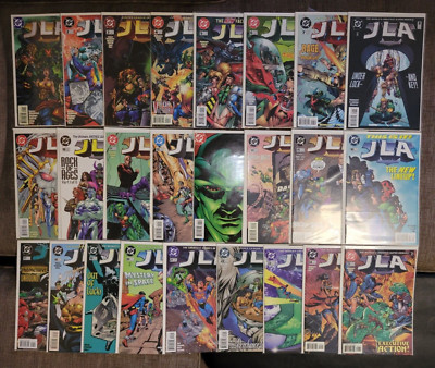DC COMICS LOT: JLA (JUSTICE LEAGUE AMERICA) #1-25 (1997) MORRISON ...