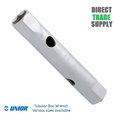 Unior Tubular Box Wrench Spanner 215/2 Rod Hardened Tempered Chrome ...