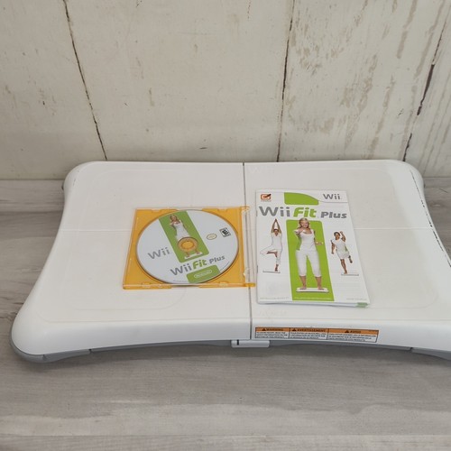 Nintendo Wii Fit Balance Board Bundle W/ Wii Fit Plus Exercise Tested ...