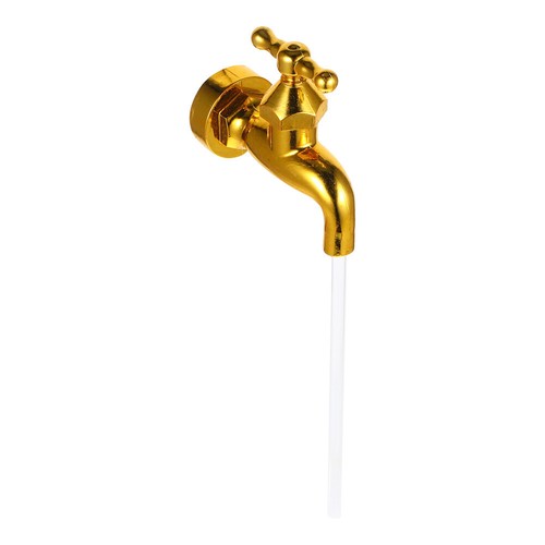 Spilling Water Fountain Garden Decoration Faucet Invisible Floating Tap ...