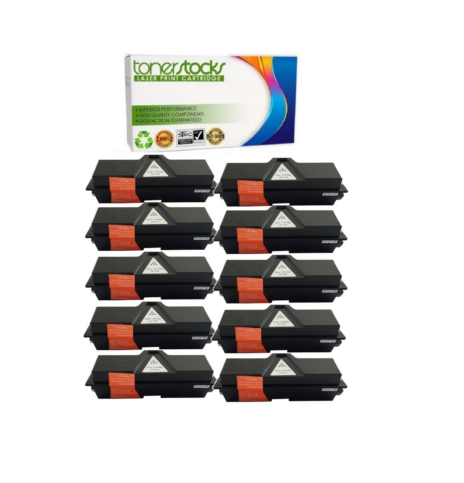 10 Pack TK-1142 Toner Cartridge for Kyocera Mita FS-1135MFP FS-1035 New ...