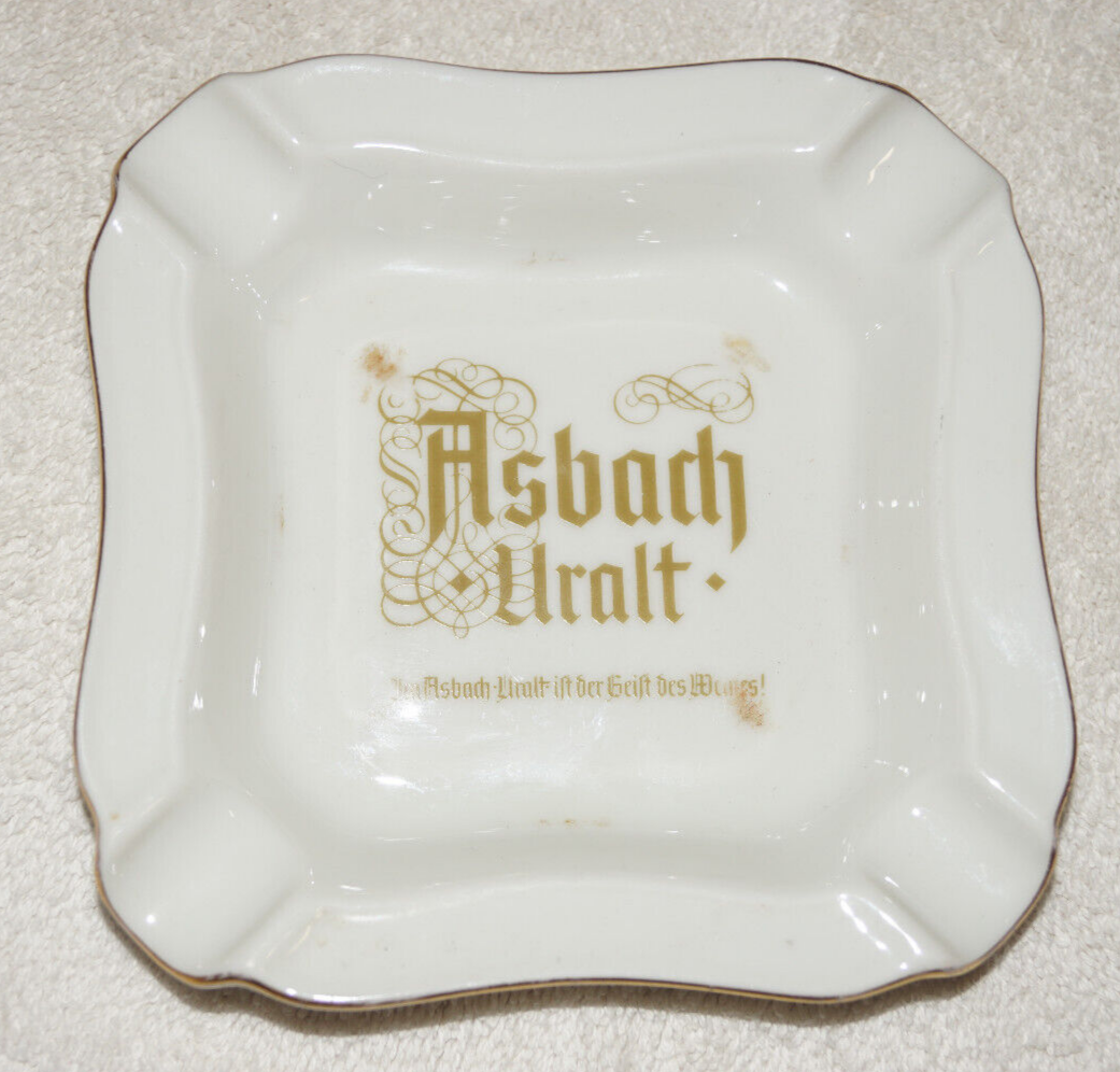 Asbach Uralt porcelain ashtray 6 inch made in Bavaria Heinrich | eBay
