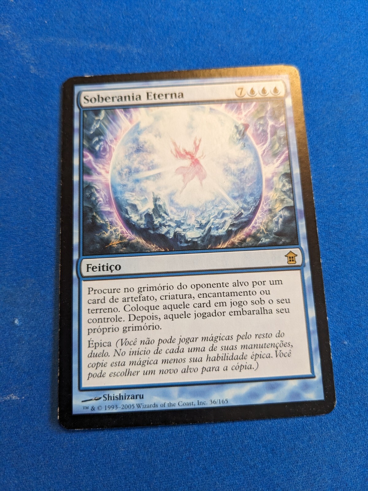 Eternal Dominion 1x MtG Saviors of Kamigawa PORTUGUESE *See Pictures ...