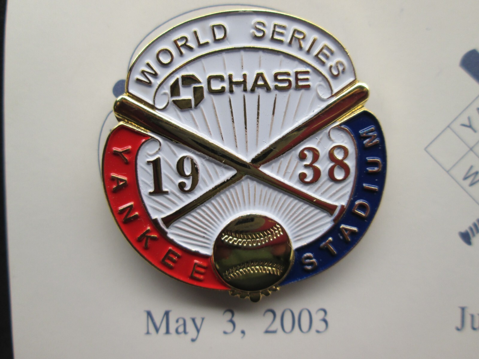 11-New York Yankees World Series Commemorative Pins Lot Chase SGA ...