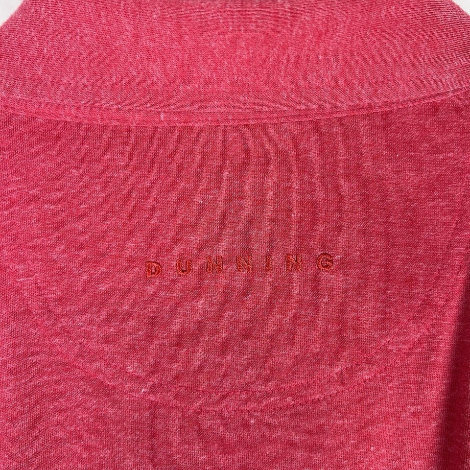 Dunning Golf Polo Shirt Men's Large Red Southern Hills | eBay